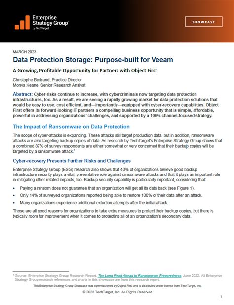 Analysts Reports Object First