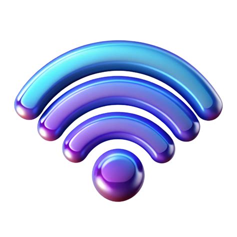 Wi Fi 3d Wifi Icon 3d Wifi Symbol 3d Wifi Image 47248714 Png