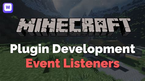 Event Listeners Minecraft Plugin Development Ep 2 2022 Youtube