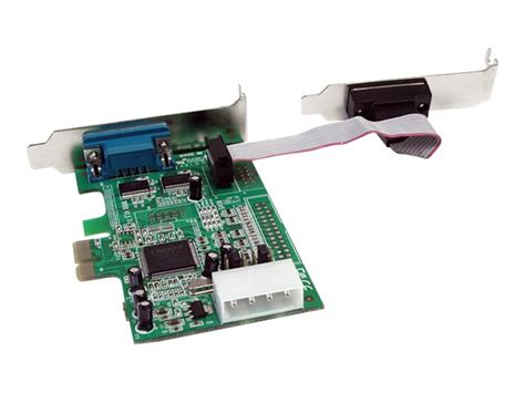 StarTech Port Low Profile Native RS PCI Express Serial Card With UART PCIe