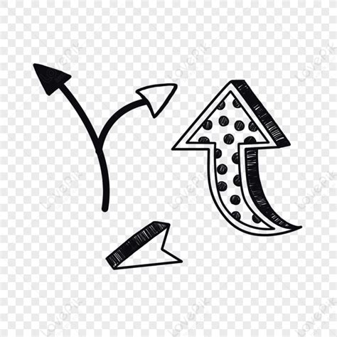 Black And White Wave Point Up Arrow Indicates Triangle Instructions Free Png And Clipart Image