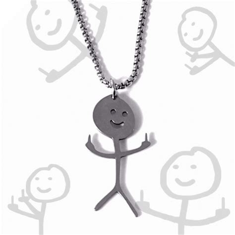 롱숏 힙한 엽기 펜던트 목걸이 재미있는 특이한 인싸템 커플템 남자 여자 친구 재밌는 선물 쓸모없는 특이한 인싸 우정 커플 스트릿 유니크 써지컬 아이템 악세사리 에이블리