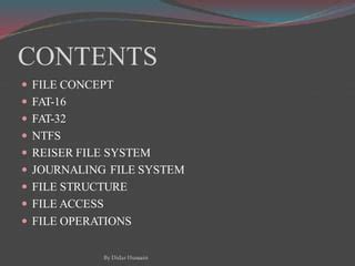 File System PPT