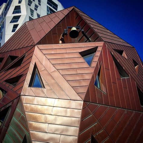 Modern Triangular Facade In Rotterdam Netherlands