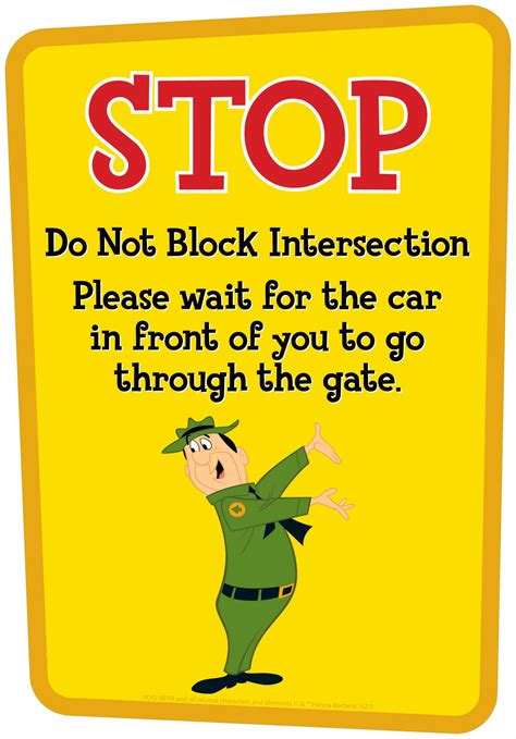 Do Not Block Intersection 12x18 Superior Signs And Designs