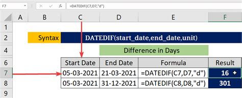 How To Calculate The Difference Between Two Dates EduTaxTuber