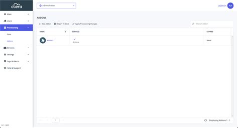 Exporting Add On Details To Excel