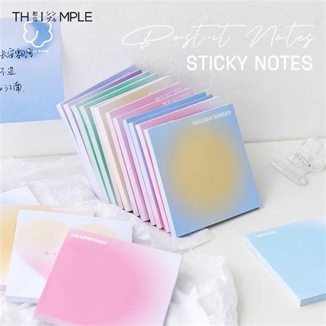 Memo Sticky Note Kertas Tempelsticky Notes Memo Memo Sticky Warna