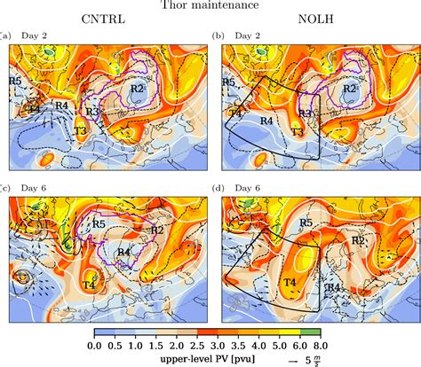 Figure 1 From The Sensitivity Of Atmospheric Blocking To Upstream Latent Heating Numerical