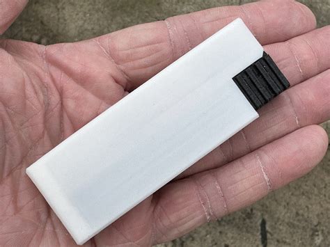 Slim Sliding Bit Magazine For 8 12 Or 15 Bits By Mschmitt Download Free Stl Model