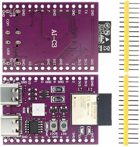 vÝvojovÁ deska esp32 c3 devkitm 1 dual usb esp32 c3 wifi ble 5 0 za