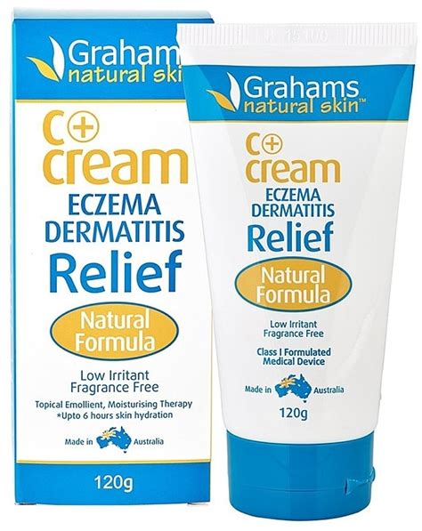 Grahams Natural C+ Cream Eczema Dermatitis Relief - Крем для лечения ...