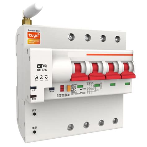 Tuya Smart Zigbee Metering Miniature Circuit Breaker A A Smart MCB China Outdoor Breaker