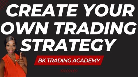 🔴 Create Your Own Trading Strategy I So Ridiculously Easy Youtube