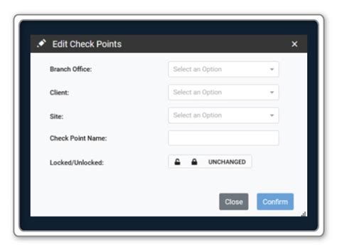 Checkpoint Bulk Edit QR Patrol Learning Center