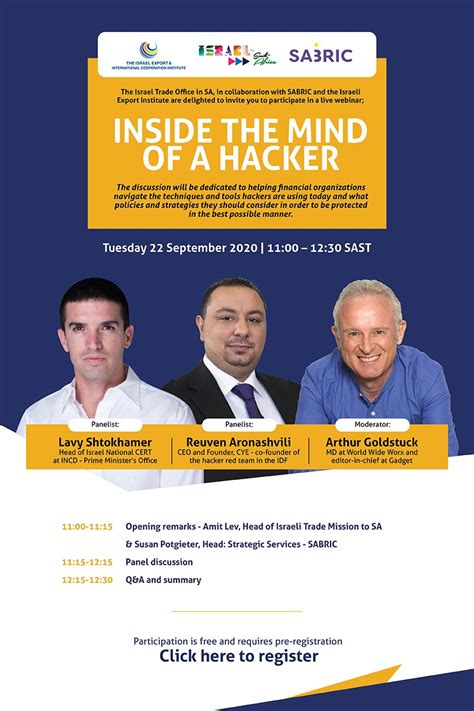 Inside The Mind Of A Hacker Webinar South Africa