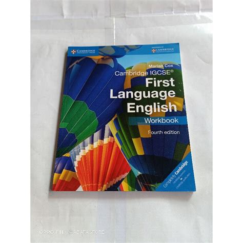 Jual Buku Cambridge Igcse First Language English Workbook Fourth Edition Marian Cox Shopee