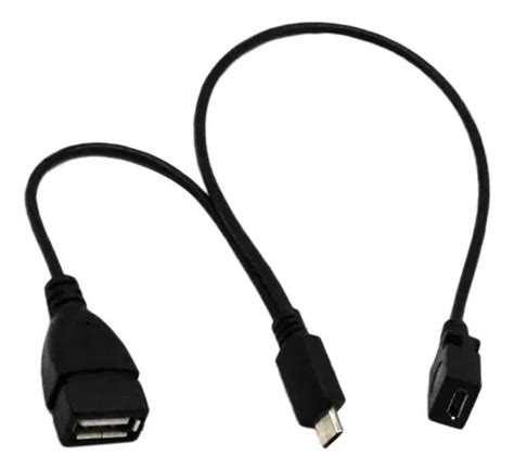 Conector Micro A Usb De Pvc Y Micro Usb De Macho A Hembra Cuotas sin interés
