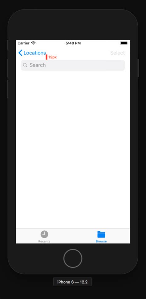 Allow Removal Of Top And Bottom Padding On Ios Searchbar · Issue 7246 · Nativescript