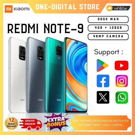 Jual Hp Smartphone Redmi Note Ram Gb Gb Xiaomi Mp Batt Mah Shopee Indonesia