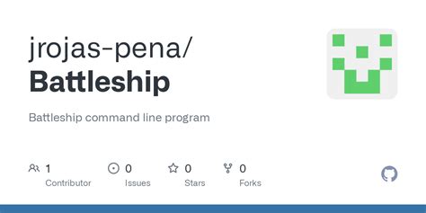 github jrojas pena battleship battleship command line program