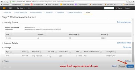 Creating Ec2 Instances In Aws To Launch A Hadoop Cluster Big Data In
