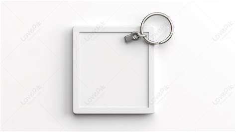 3d 렌더링 흰색 금속 키체인에 빈 사각형 배경 3d 배경 3d 렌더링 배경 원형 디자인 배경 이미지 Hd 3d 3d 렌더링 원형 디자인 배경 사진 무료