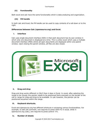 Excel Assignment Help PDF