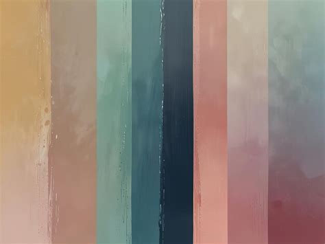 A Colorful Series Of Different Colored Lines With The Bottom Left