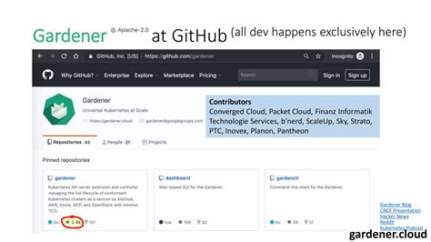 Gardener Managed Kubernetes On Your Terms Ppt