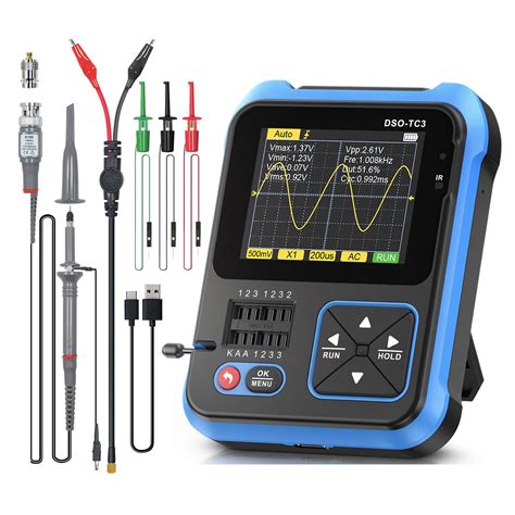 Mivofun Dso Tc3 Portable Assembled Digital Oscilloscope Set 3 In 1 Handheld Mini Oscilloscope