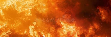 Fiery Explosion Effect Background With Cinematic Texture Stock Illustration Illustration Of