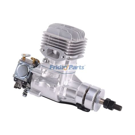 dle 20 single cylinder two stroke side exhaust gas engine for high performance large scale rc