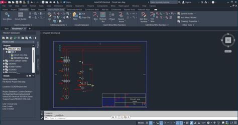 Autocad Electrical Drawing A Diagram For Starting And Stopping Three Phase Motor Using Autocad