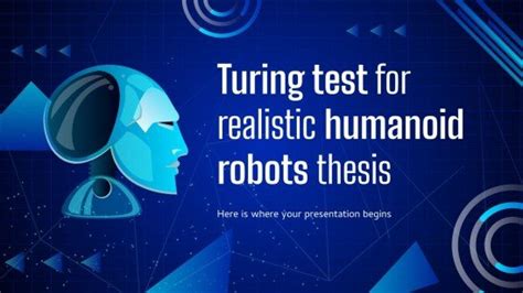 Turing Test For Realistic Humanoid Robots Thesis