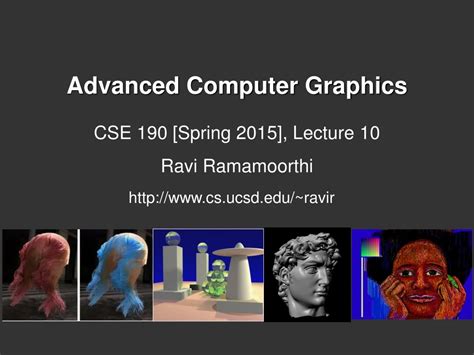 Ppt Advanced Computer Graphics Powerpoint Presentation Free Download