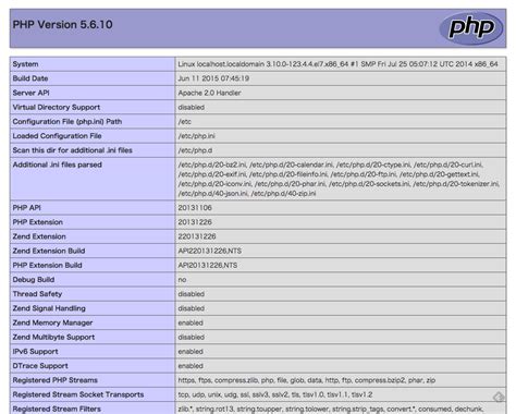 centos 7 に php 5 6 を yum でインストールする手順