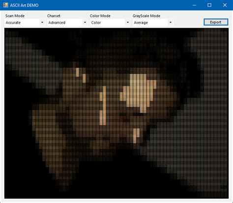 GitHub Morphx ASCIIArt An Image To ASCII Art Converter