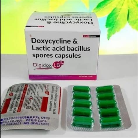 DigiBox Doxycycline 100 Mg 10 10 Box 100 Tablets At 100 Box In Nagpur
