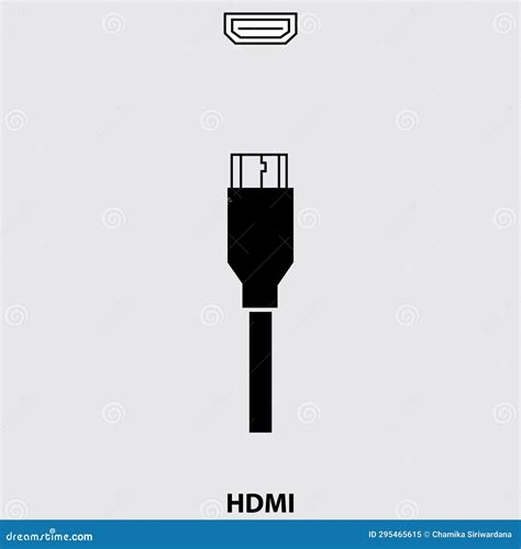 Hdmi Port Stock Illustration Illustration Of Communication 295465615