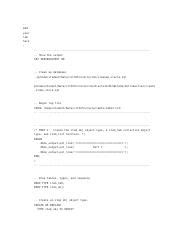 Lab12 Docx Add Your Lab Here Show The Output SET SERVEROUTPUT ON Clean Up Course Hero