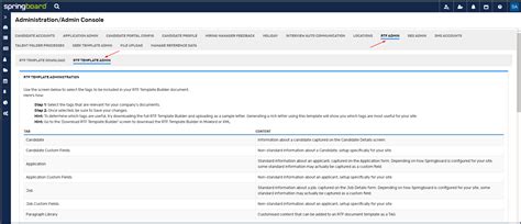 how to configure the rtf template tag library peoplescout
