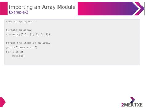 Python Programming Arrays Pdf