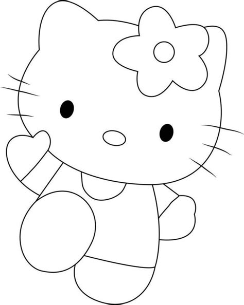 Раскраски Хелло Китти и ее Друзья Распечатать бесплатно