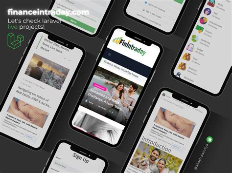 News Blog Website Ui Design Dashboard Ui Ux Design Laravel