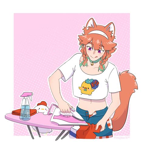 Takanashi Kiara And Kfp Employee Hololive And 1 More Drawn By Crmanzana Danbooru