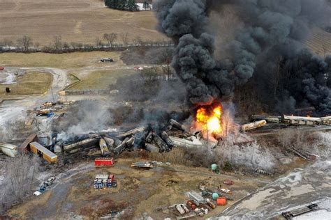 These Horrifying Toxic Chemicals Were Released In The Ohio Train Derailment