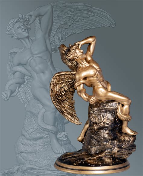 Lucifer Fallen Angel Statue Morning Star Venus Satan Devil Uv