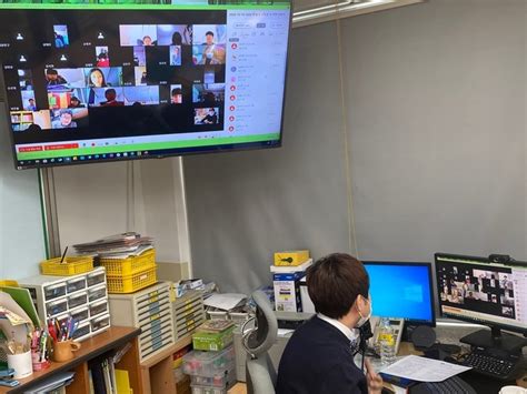 강원 한솔초 학생과 부총리의 온라인 대화