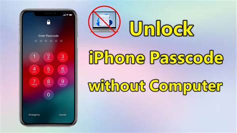 How To Unlock Iphone Passcode Without Computer [2024]